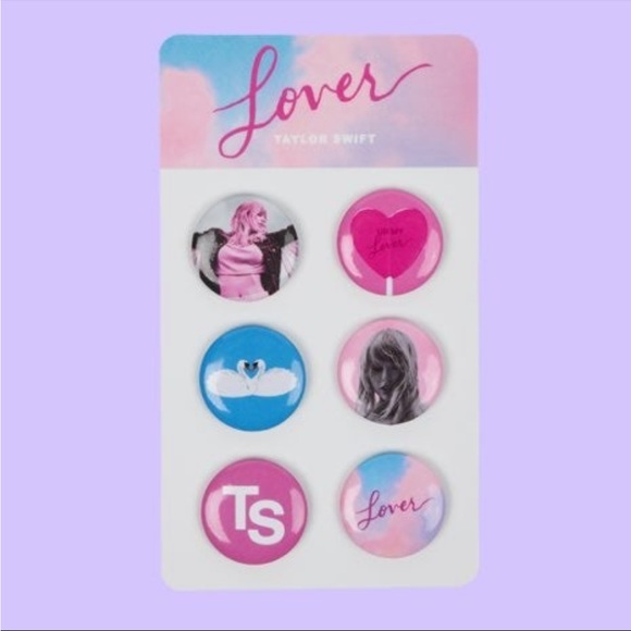 Taylor Swift | Accessories | New Taylor Swift Lover Pin Set | Poshmark